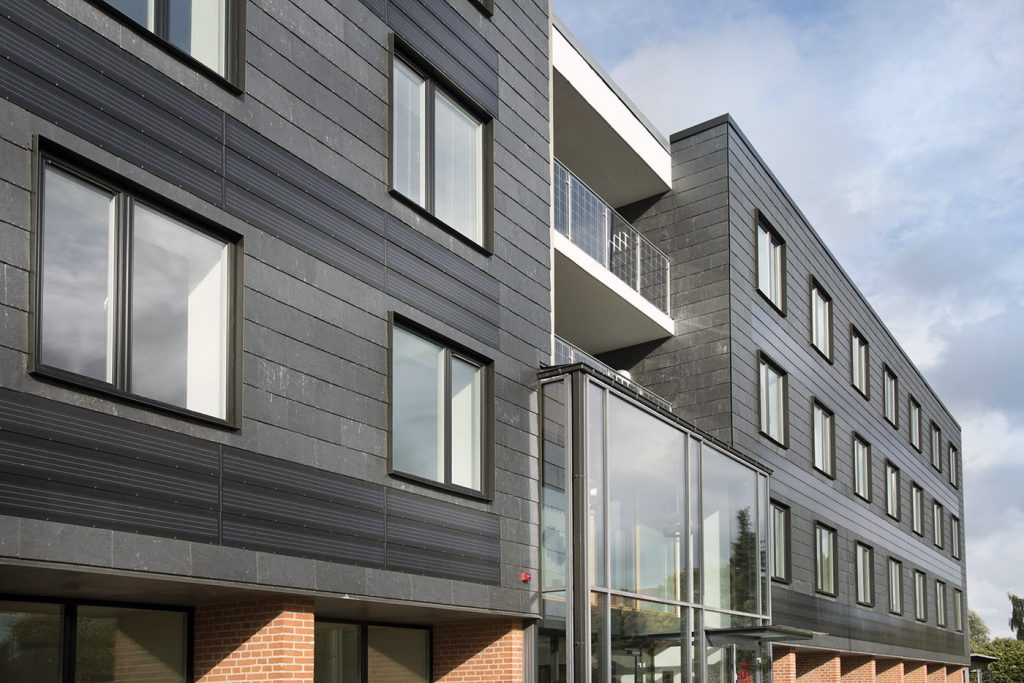 BIPV photovoltaic facade systems | metsolar.eu