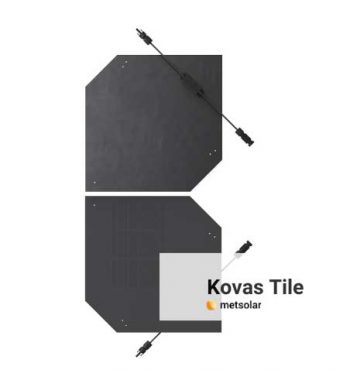 Kovas Tile | Metsolar - Custom solar panels from EU manufacturer